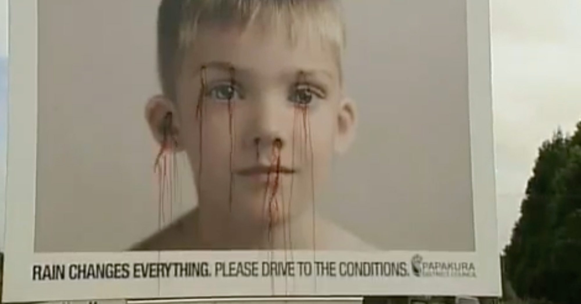 Road Safety: The Bleeding Billboard | SunMatrix Ramble